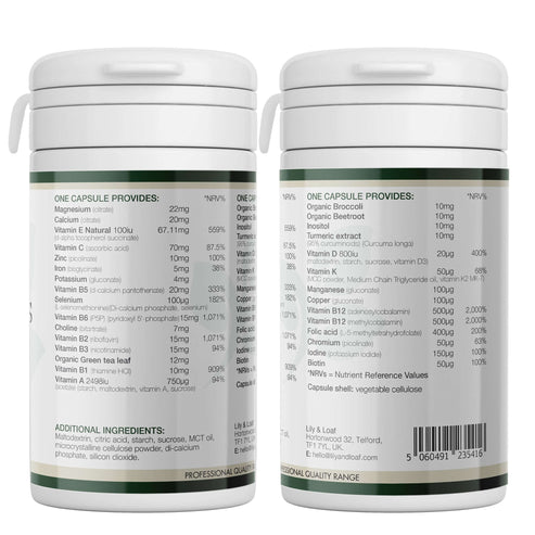 Daily Multivitamin & Mineral Blend | Lily & Loaf