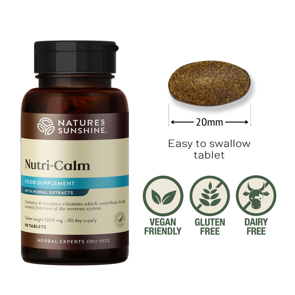 Nutri-Calm B-Vitamin & Herbal Blend | Nature’s Sunshine | Lily & Loaf