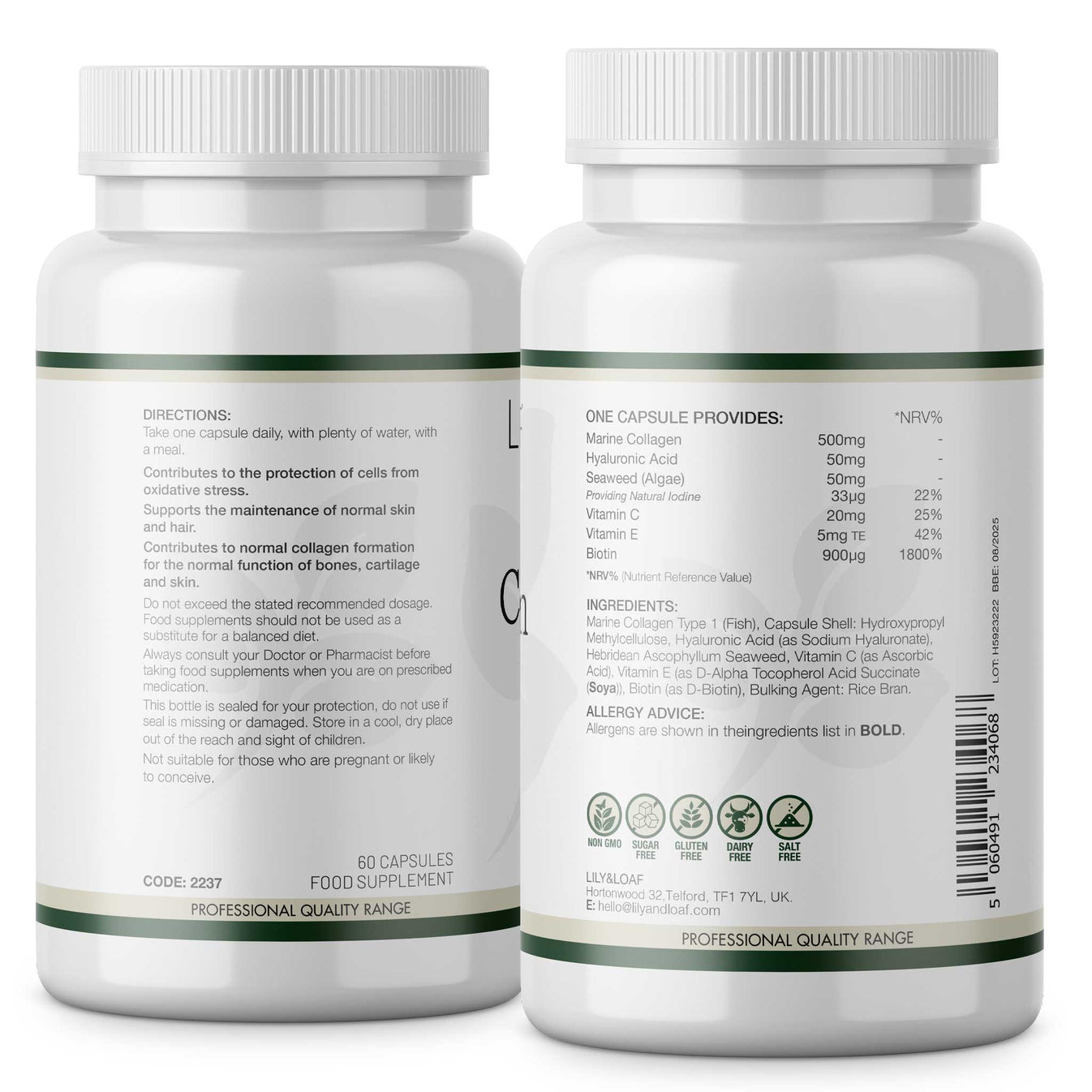 Collagen Plus with Marine Collagen | Lily & Loaf