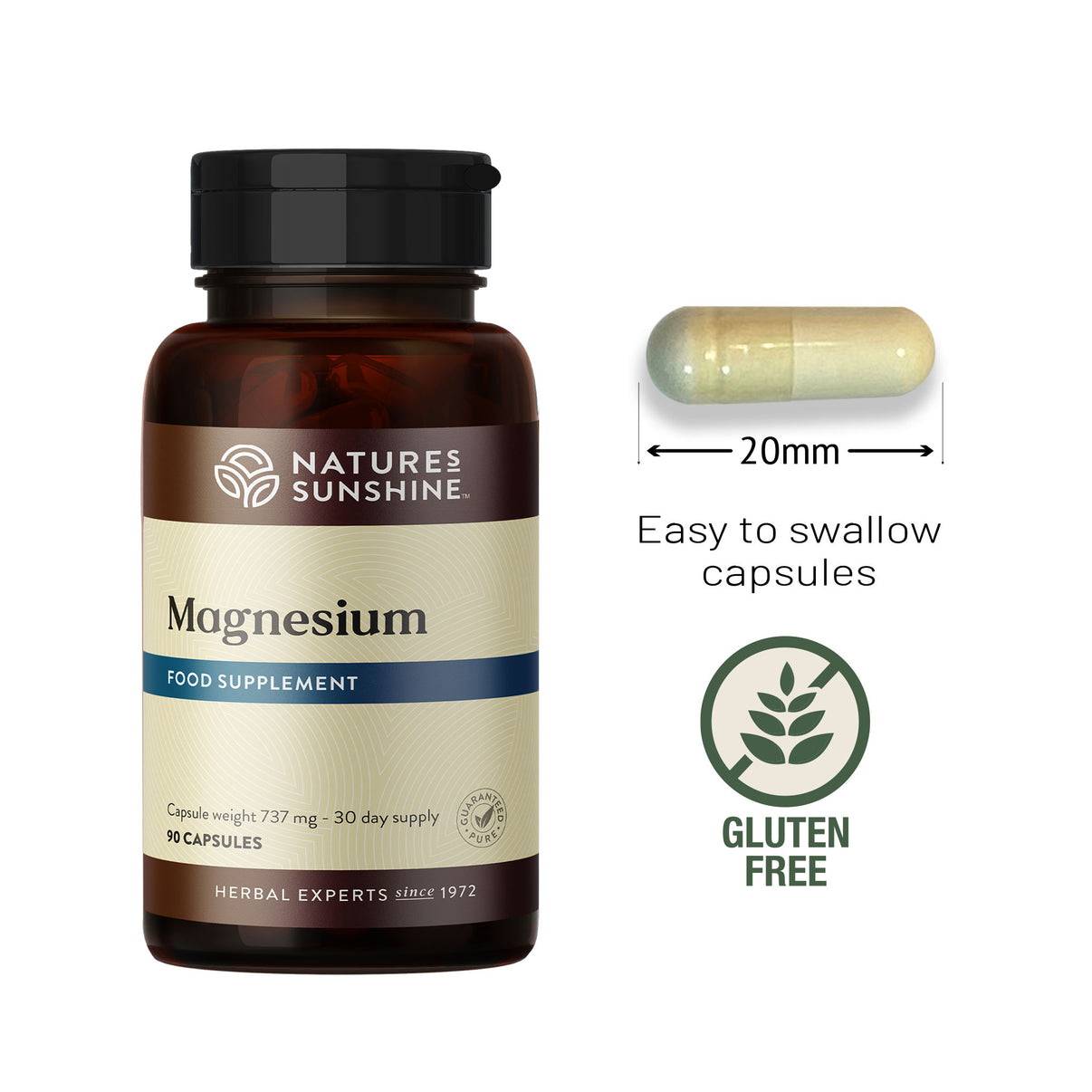 Magnesium Supplement | Nature's Sunshine | Lily & Loaf