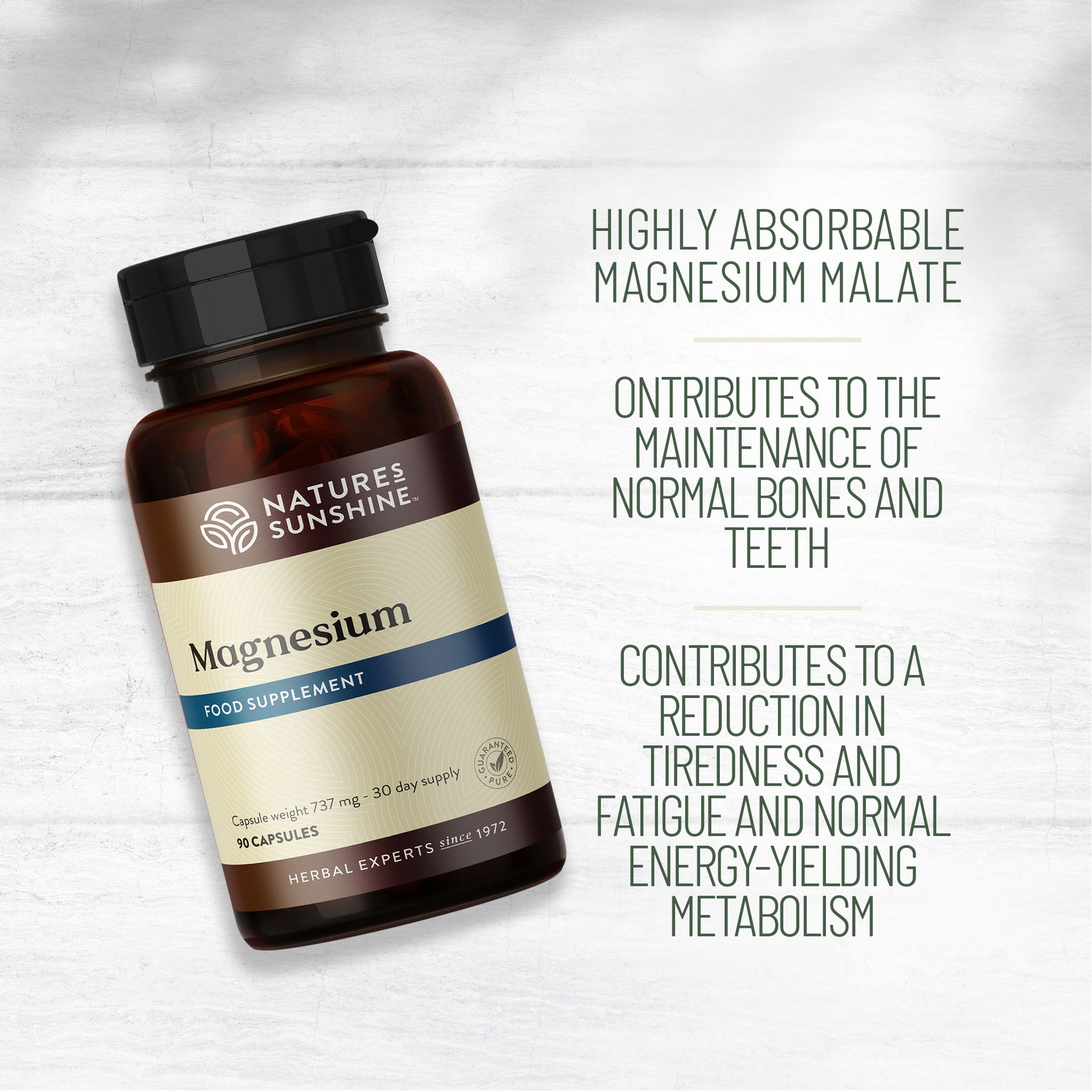 Magnesium Supplement | Nature's Sunshine | Lily & Loaf