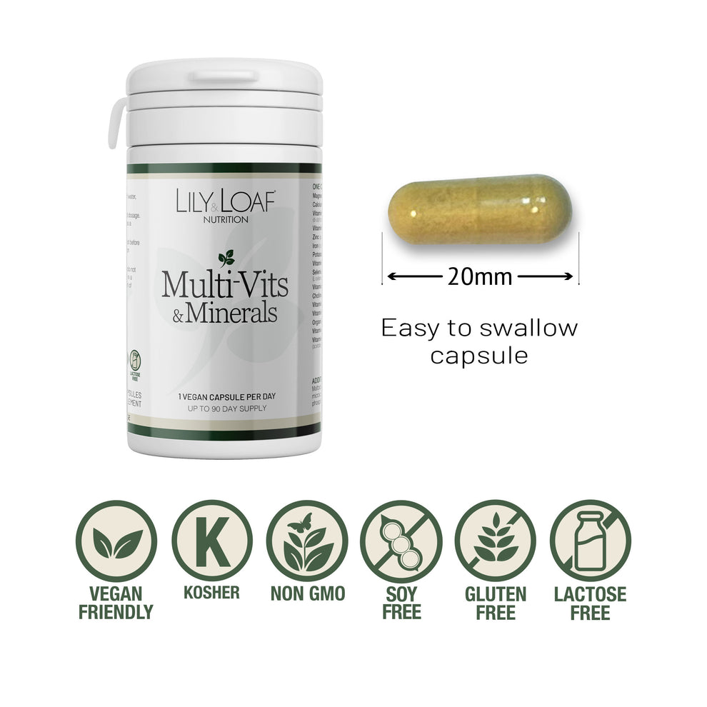 Buy Multi-Vits & Minerals - Optimal Daily Nutrition | Lily & Loaf