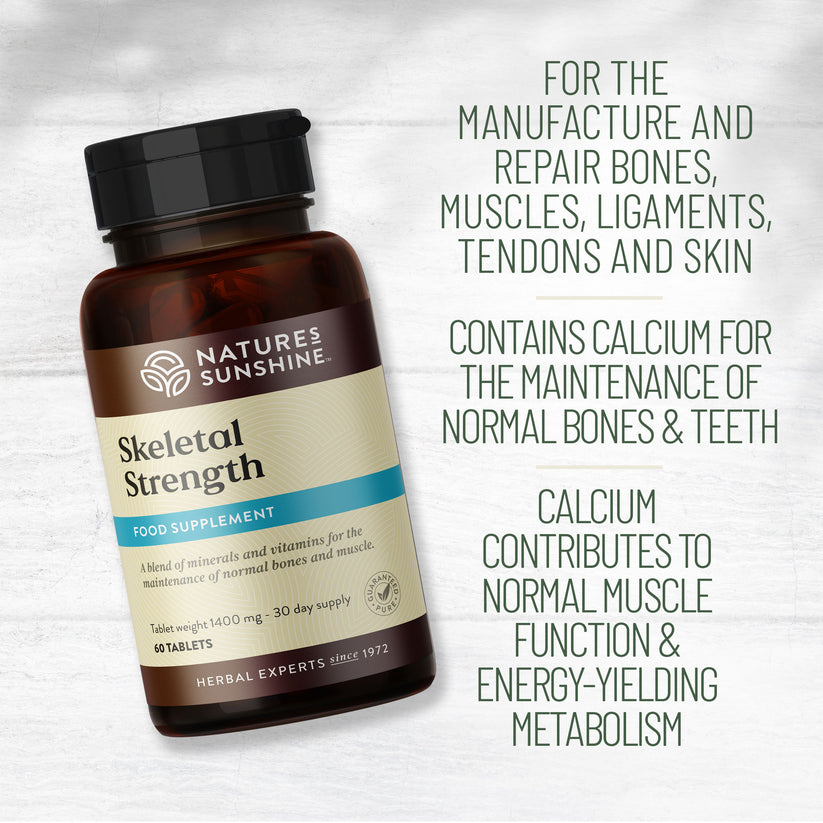 Skeletal Strength Tablets | Nature's Sunshine | Lily & Loaf