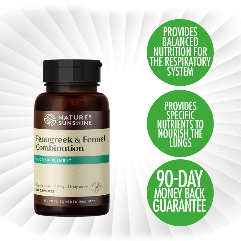Fenugreek & Fennel Capsules | Nature's Sunshine | Lily & Loaf