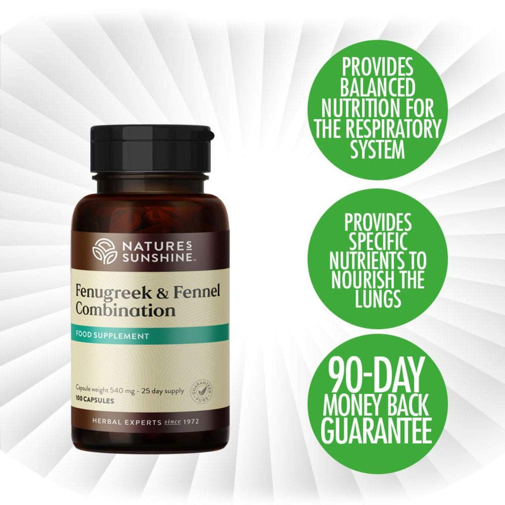 Fenugreek & Fennel Capsules | Nature's Sunshine | Lily & Loaf