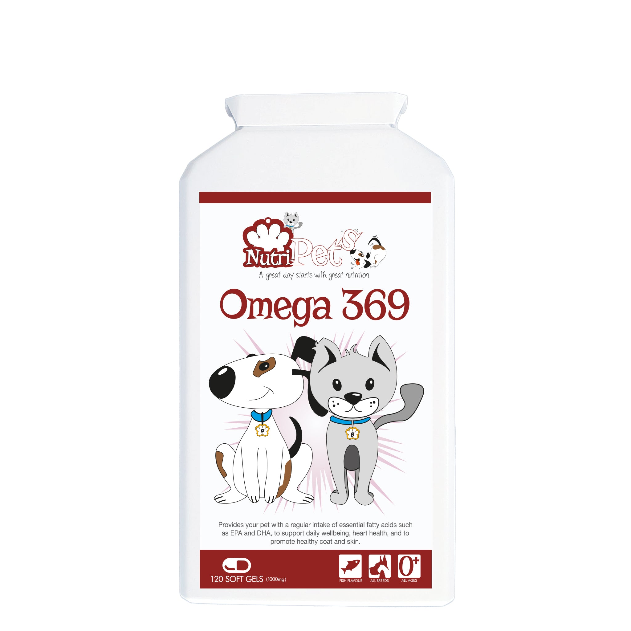 Omega 3-6-9 for Pets | Nutri-Pets | Lily & Loaf
